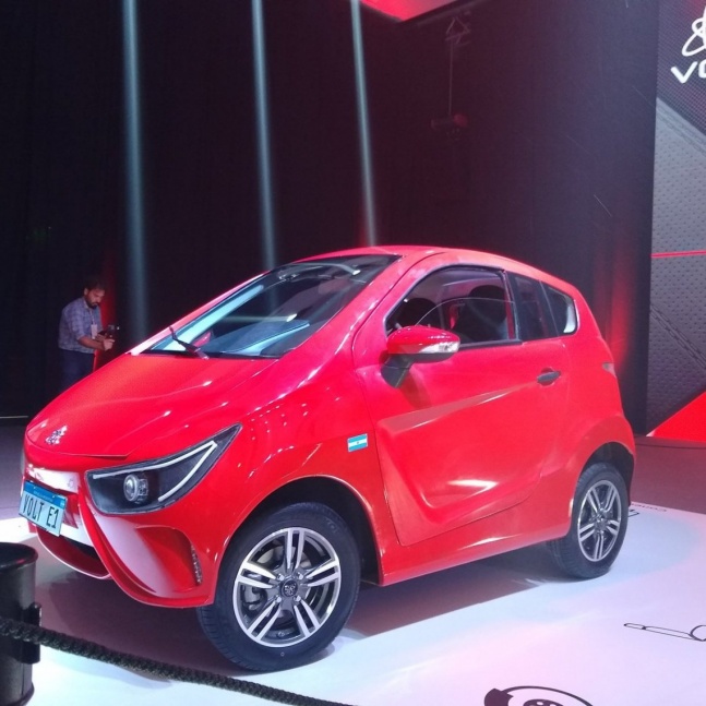 Volts Motors presentó el primer auto eléctrico, el Volt E1 - La Tecla